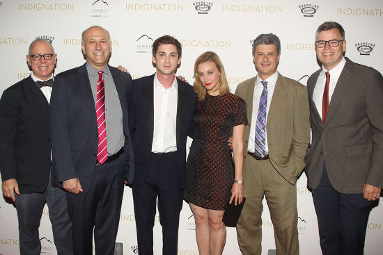 James Schamus Howard Cohen Logan Lerman Editorial Stock Photo - Stock ...