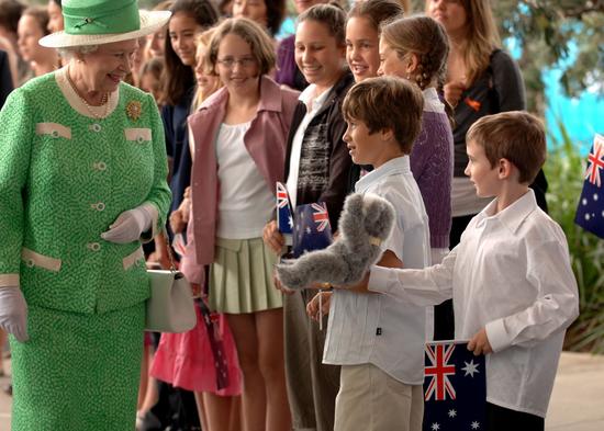 Liam Pope Aged 7 Melbourne Waits Editorial Stock Photo - Stock Image ...