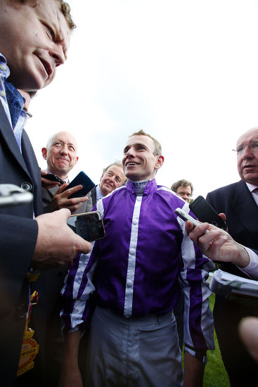 Ryan Moore Enjoying Press Huddle After Editorial Stock Photo - Stock ...