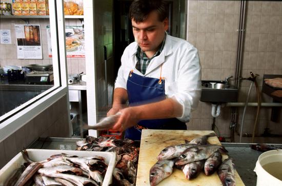 Simon Clark Fishmonger His Father David Editorial Stock Photo - Stock ...
