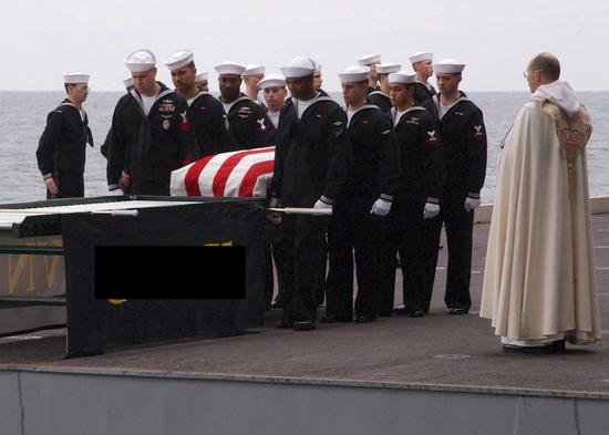 Us Navy Burial Sea Editorial Stock Photo - Stock Image | Shutterstock