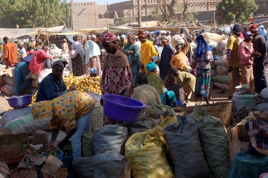 Djenne Market Mali W Africa Editorial Stock Photo - Stock Image ...