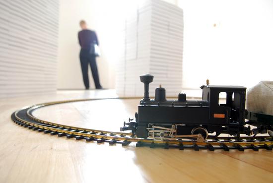 Simon Popper Sinthome Replica Train Editorial Stock Photo - Stock Image ...