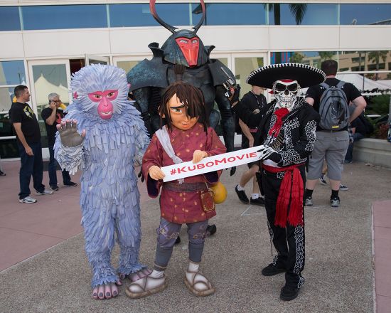 Kubo Movie Cosplay During Comiccon Comiccon Editorial Stock Photo ...