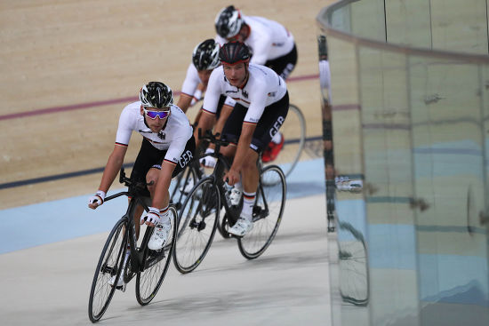 German Track Cycling Team Cicles During Editorial Stock Photo - Stock ...