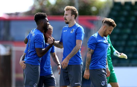 Chris Lines Bristol Rovers Celebrates Teammates Editorial Stock Photo ...