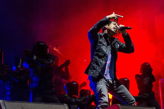 Vic Mensa Victor Kwesi Mensah Editorial Stock Photo - Stock Image ...