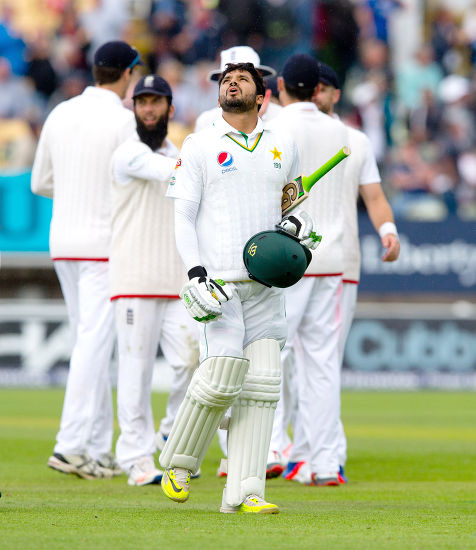 Azhar Ali Pakistan Looks Sky Disbelief Editorial Stock Photo - Stock ...