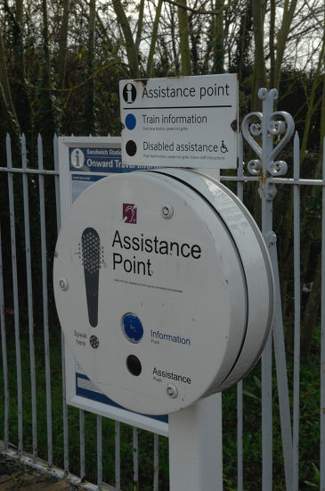 Assistance Point Railway Station Editorial Stock Photo - Stock Image ...