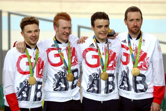 Team Gb Their Gold Medals Owain Editorial Stock Photo - Stock Image ...