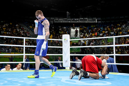 Mens Welterweight 69kg Quarterfinal Steven Donnelly Editorial Stock ...