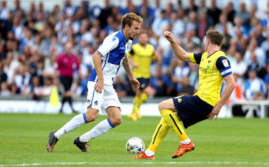 Chris Lines Bristol Rovers Runs Ball Editorial Stock Photo - Stock ...