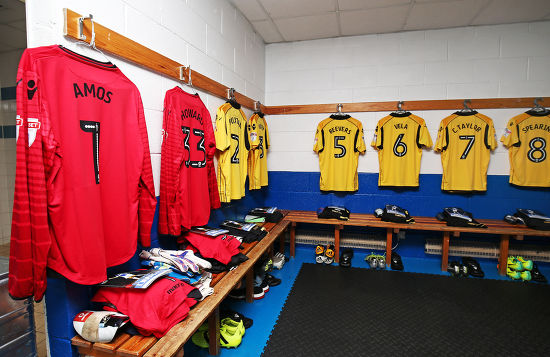 Bolton Kit Seen Changing Rooms Before Editorial Stock Photo - Stock ...