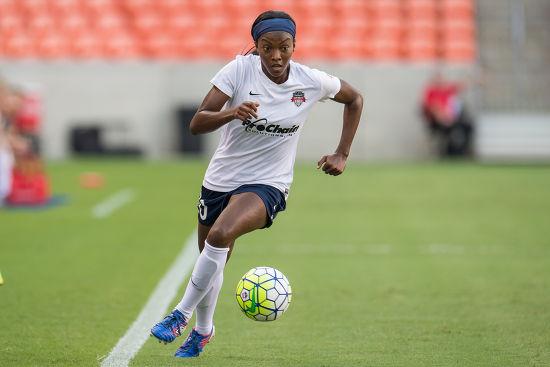 Washington Spirit Forward Cheyna Williams 20 Editorial Stock Photo ...