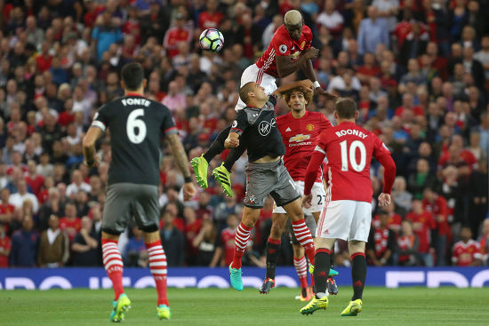 Paul Pogba Manchester United Wins Header Editorial Stock Photo - Stock ...