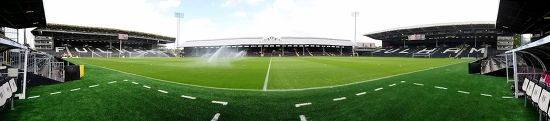 Panoramic Pitch Side View Craven Cottage Editorial Stock Photo - Stock ...