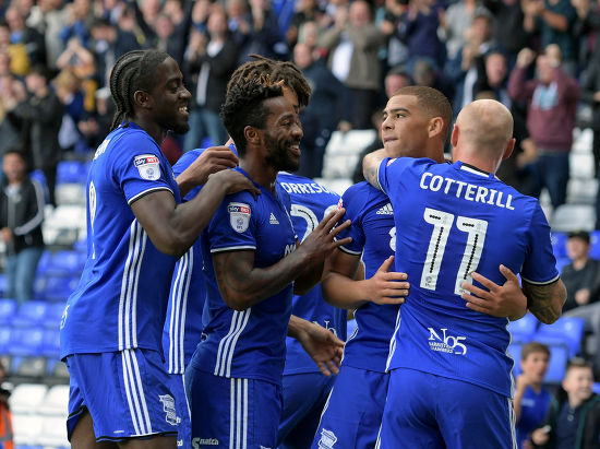 Che Adams Birmingham City 2nd Right Editorial Stock Photo - Stock Image ...