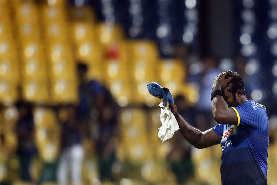 Sri Lankas Cricket Skipper Angelo Mathews Editorial Stock Photo - Stock ...
