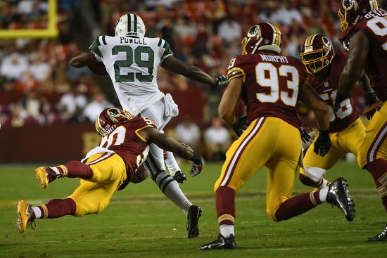 Washington Redskins Outside Linebacker Martrell Spaight Editorial Stock ...
