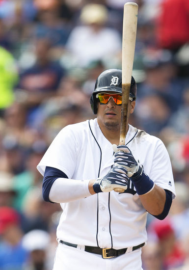 Detroit Tigers Designated Hitter Victor Martinez Editorial Stock Photo ...