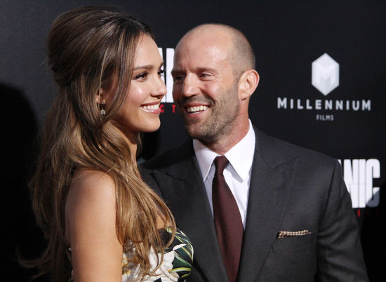 Jessica Alba Jason Statham Editorial Stock Photo - Stock Image ...