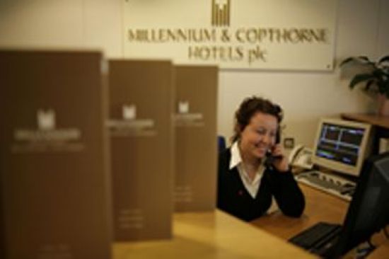 Reception Area Millennium Copthorne Hotel Editorial Stock Photo - Stock ...