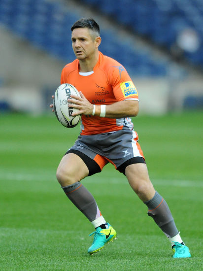 Mike Delany Newcastle Fly Half Edinburgh Editorial Stock Photo - Stock ...