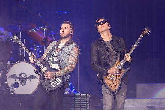 Avenged Sevenfold Zacky Vengeance Zachary Baker Editorial Stock Photo ...
