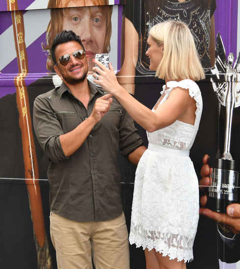 Peter Andre Jenni Falconer Editorial Stock Photo - Stock Image ...