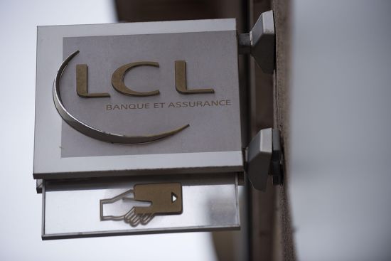 Lcl Bank Logois Seen Nantes Editorial Stock Photo - Stock Image ...