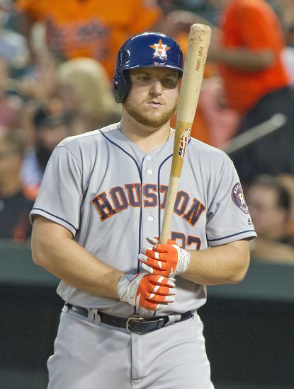 Houston Astros First Baseman Aj Reed Editorial Stock Photo - Stock ...
