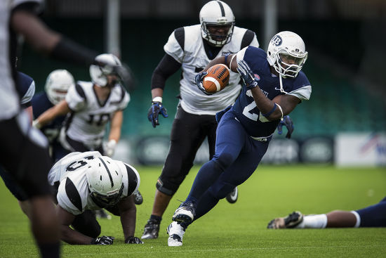 London Blitz Running Back Action Editorial Stock Photo - Stock Image ...