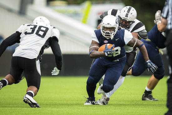 London Blitz Running Back Action Editorial Stock Photo - Stock Image ...