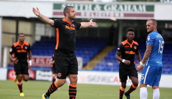 Jon Parkin Goal Celebration After Scoring Editorial Stock Photo - Stock ...