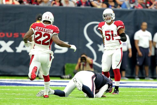 Arizona Cardinals Middle Linebacker Kevin Minter Editorial Stock Photo ...