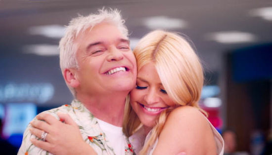 Screen Gab Shows Phillip Schofield Holly Editorial Stock Photo - Stock ...