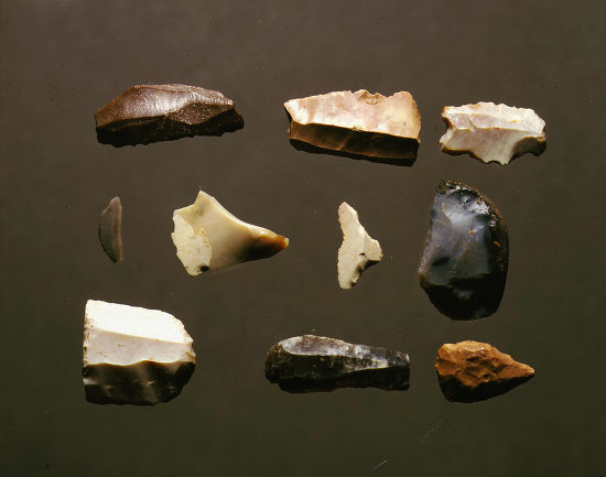Arrow Heads Paleolithic Editorial Stock Photo - Stock Image | Shutterstock