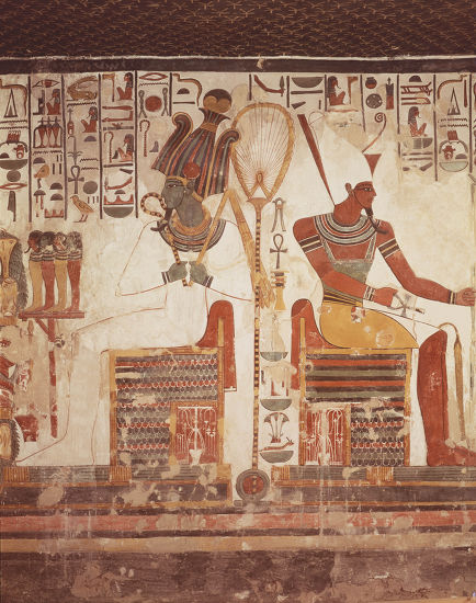 God Osiris Wearing Atef Crown His Editorial Stock Photo - Stock Image ...