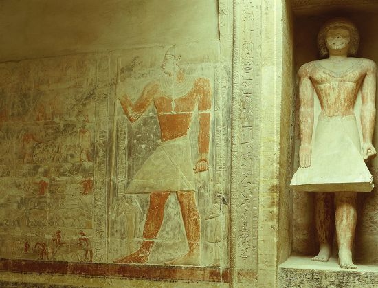Tomb Room Statue Mereruka Called Meri Editorial Stock Photo - Stock ...