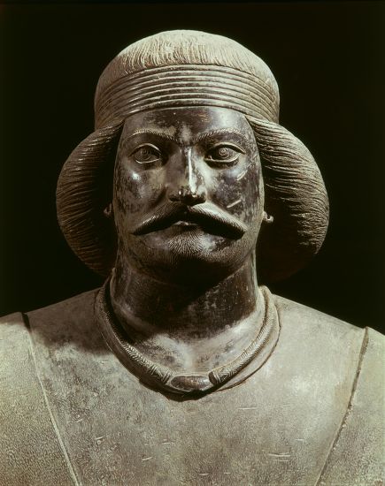 Parthian Warrior Bronze Statue 1st Century Editorial Stock Photo ...