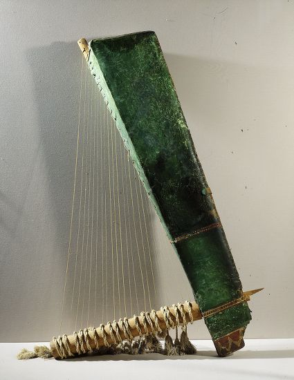 Trigon Harp Pinaster Tail Piece Cedar Editorial Stock Photo - Stock ...