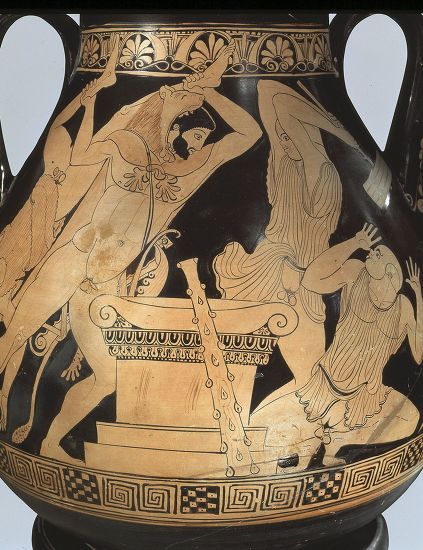 Herakles Killing Cruel King Busiris His Editorial Stock Photo - Stock ...