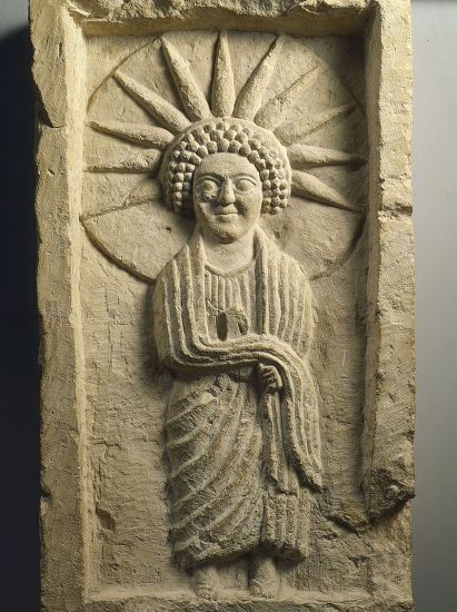 Yarhibol Palmyrene Ancient Syrian Sun God Editorial Stock Photo - Stock ...