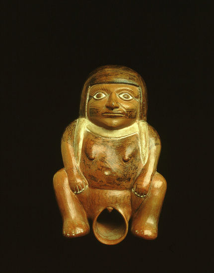 Erotic Pottery Figure Seated Woman Showing Editorial Stock Photo ...