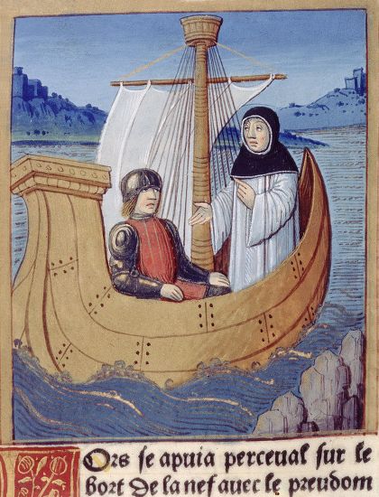 Sir Percival Monk Ship 15th Century Editorial Stock Photo - Stock Image ...
