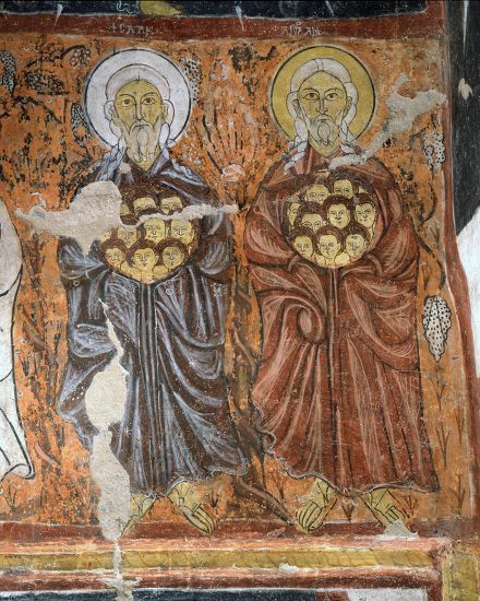 Saint Protectors Innocent Fresco 1212 Reign Editorial Stock Photo ...