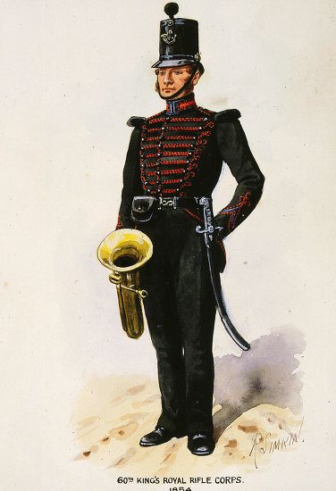 Bandsman 60th Kings Royal Rifle Corps Editorial Stock Photo - Stock ...