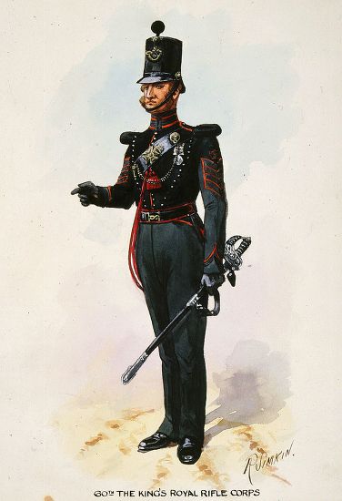 Sergeant Major 60th Kings Royal Rifle Editorial Stock Photo - Stock ...