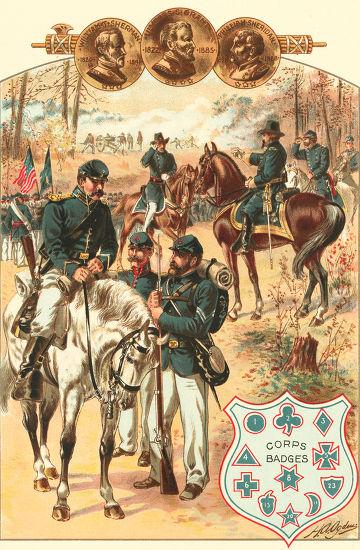 Federal Uniforms Worn By Generals Sherman Editorial Stock Photo - Stock ...