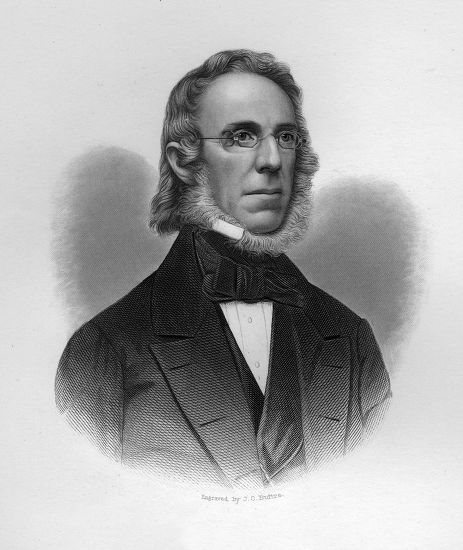 Peter Cooper 17911883 American Inventor Philanthropist Editorial Stock ...